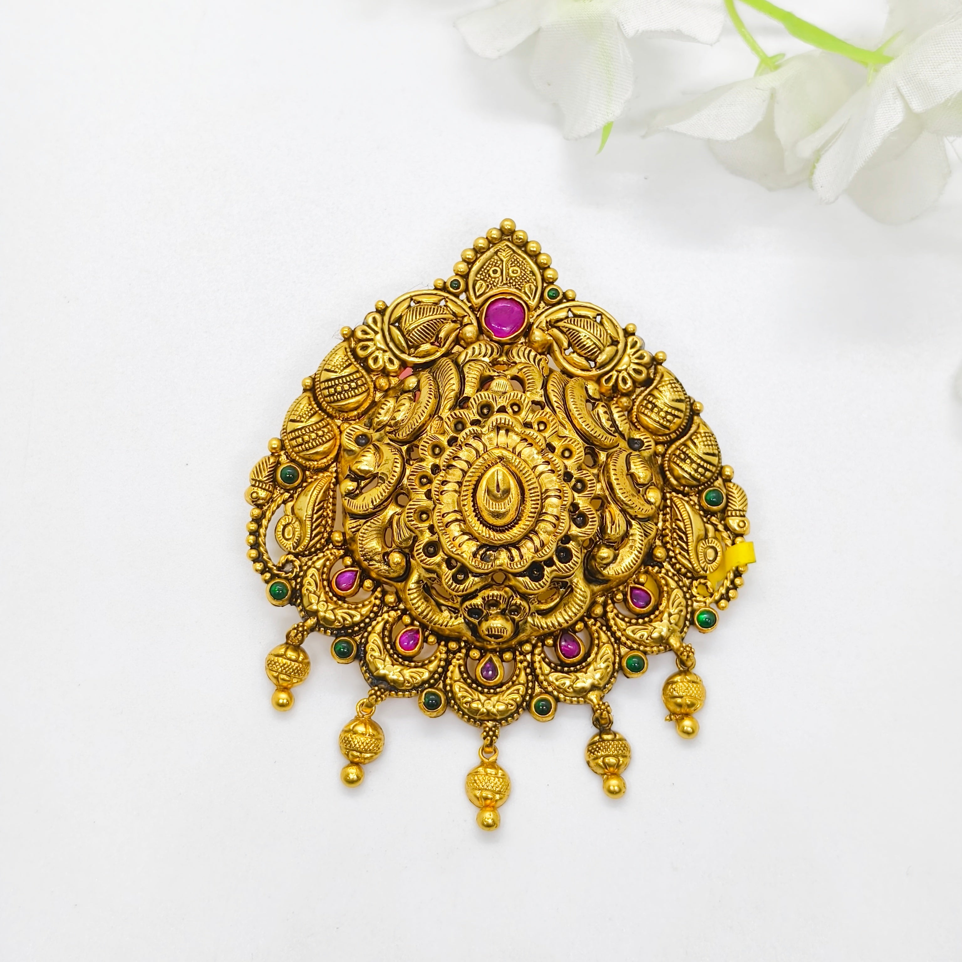 Flower Design Pendant – The Velli Kadai